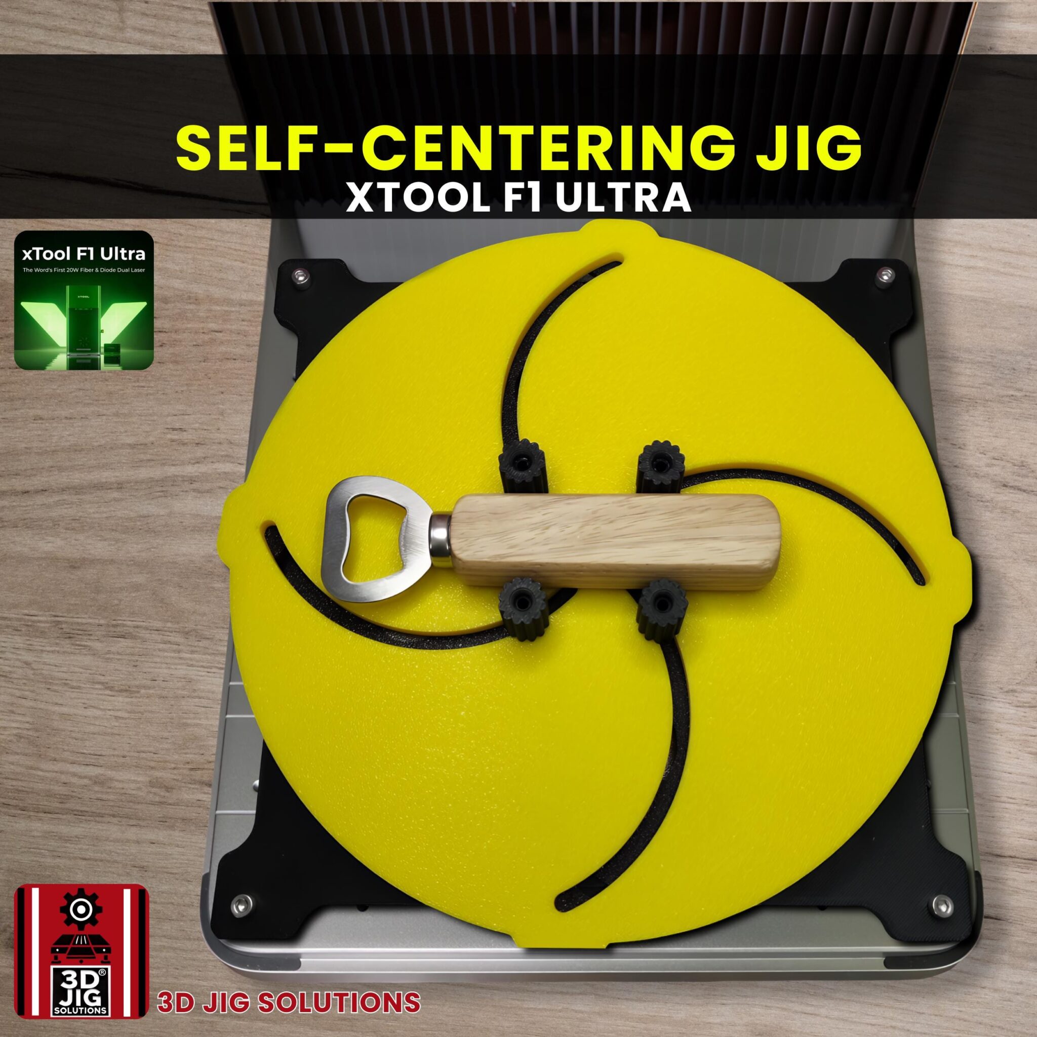 Premium 3D Printed Laser Engraving Jigs for Every Laser